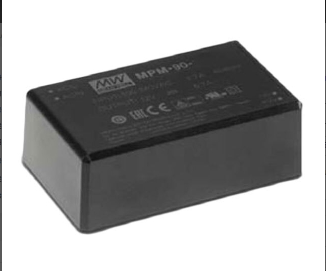 明纬MPM-90-24 AC/DC CONVERTER 24V 90W - 显胜光电 | Bridgelux普瑞LED代理商